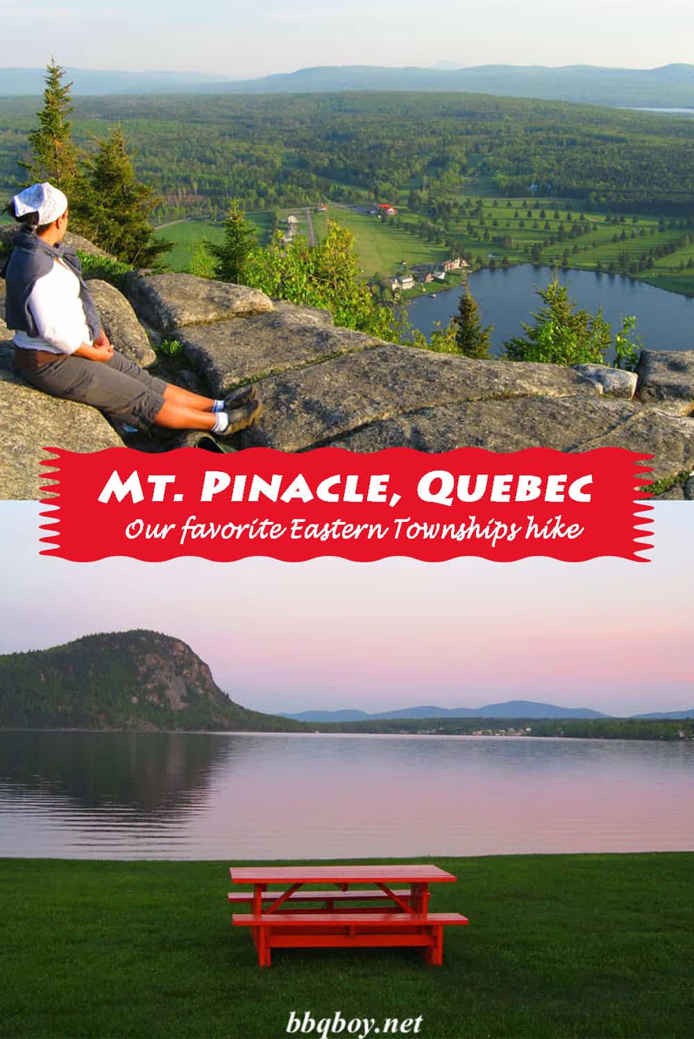Hiking Mont Pinacle in Quebec's Eastern Townships