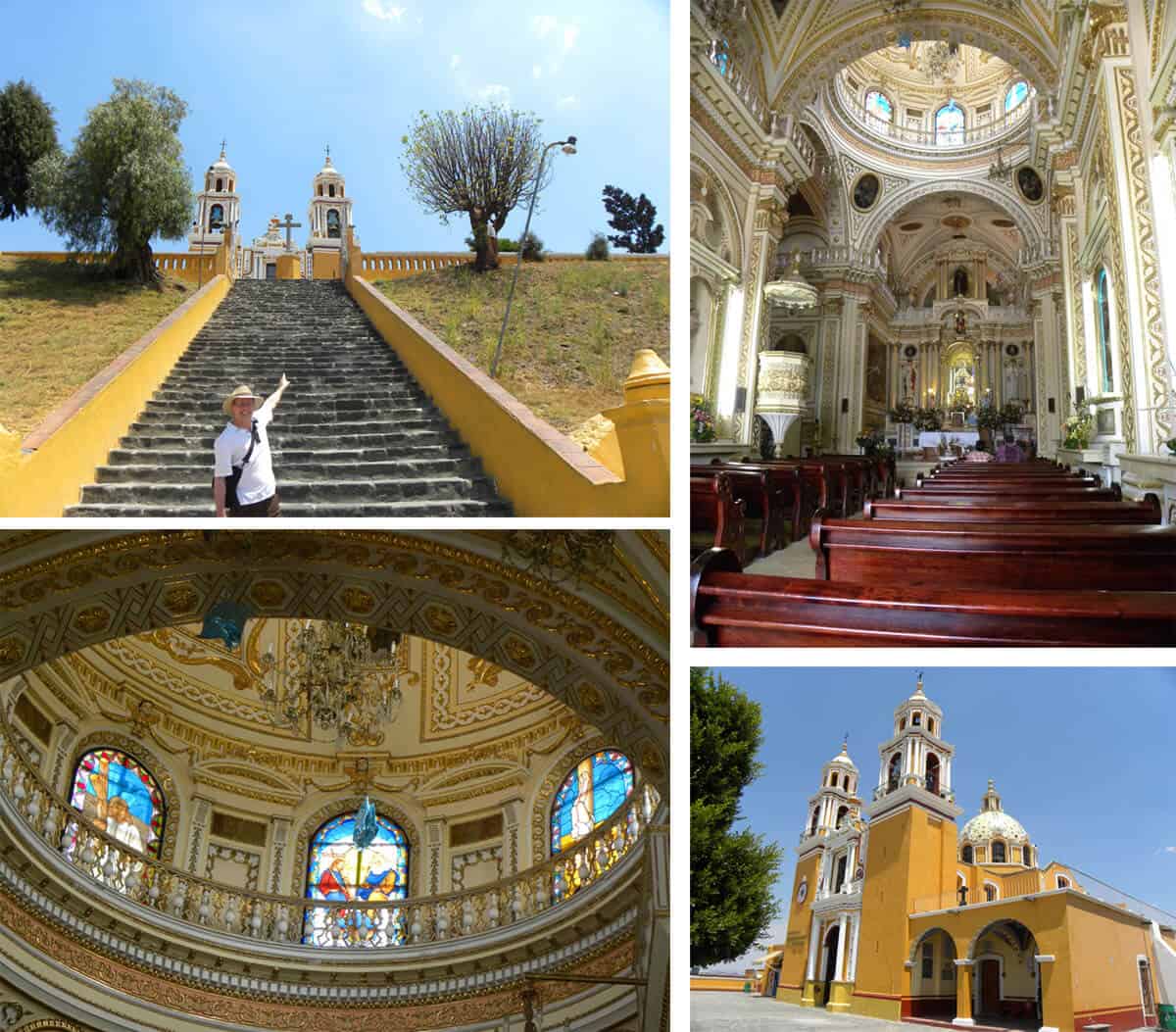 The Pueblo Magico town of Cholula (Mexico)