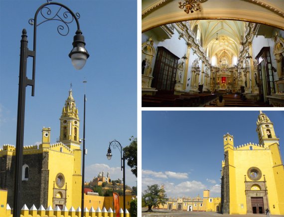 The Pueblo Magico town of Cholula (Mexico)