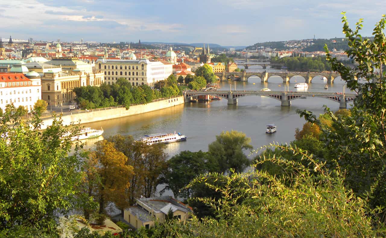 Prague's most scenic walk featuring the city's best views