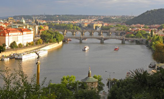 Prague's most scenic walk featuring the city's best views