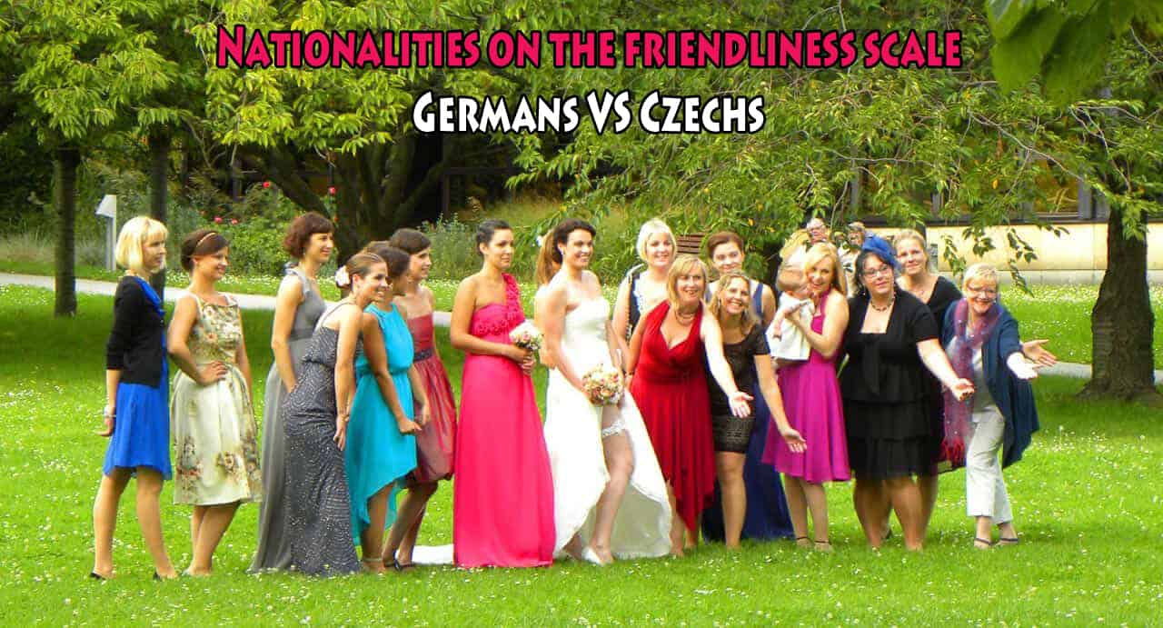 Germans and Czechs on the friendliness scale