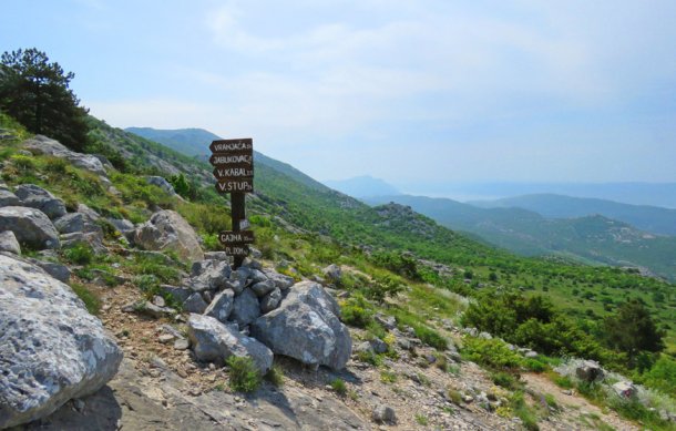 Hiking Mount Mosor the "Man's Way"