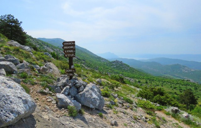 Hiking Mount Mosor the "Man's Way"