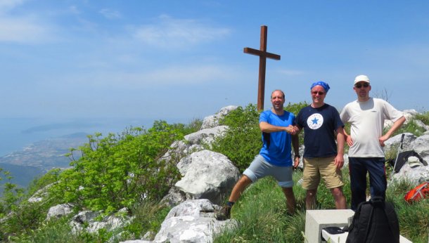 Hiking Mount Mosor the "Man's Way"