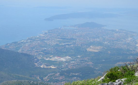 Hiking Mount Mosor the "Man's Way"