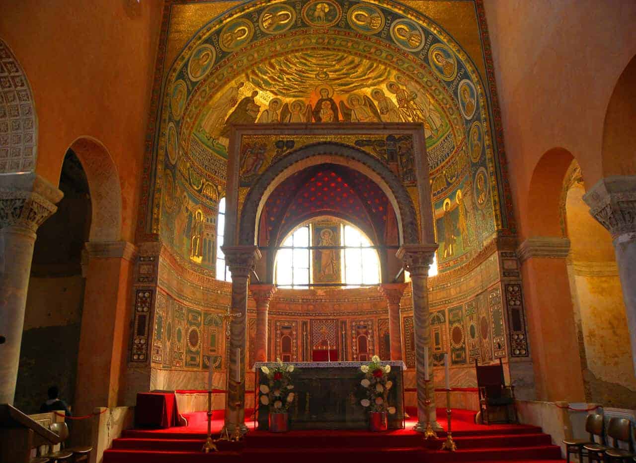 Porec's UNESCO World Heritage Site - the Euphrasian Basilica