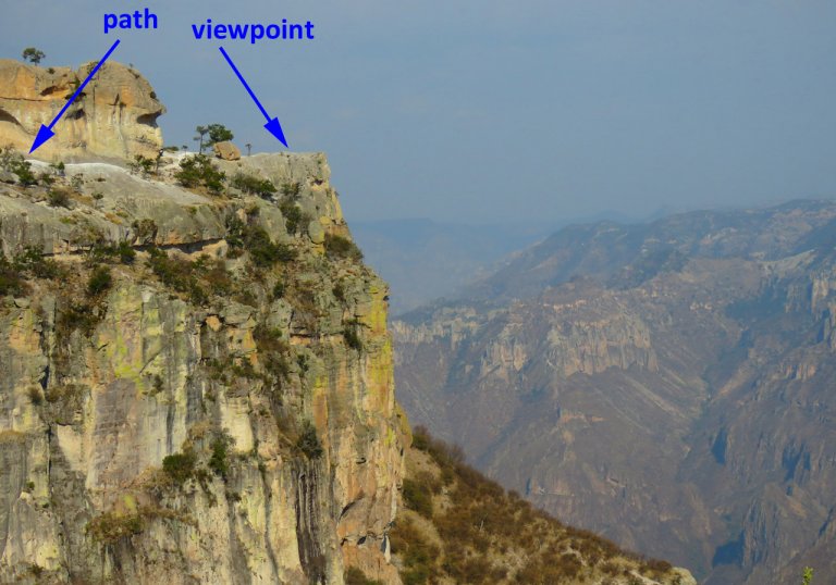 Divisadero – the highlight of the Copper Canyon, Mexico