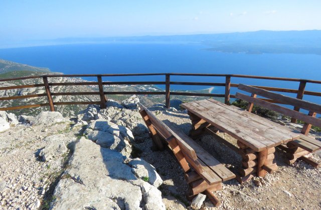 Hiking Vidova Gora from Bol. Brač Island, Croatia