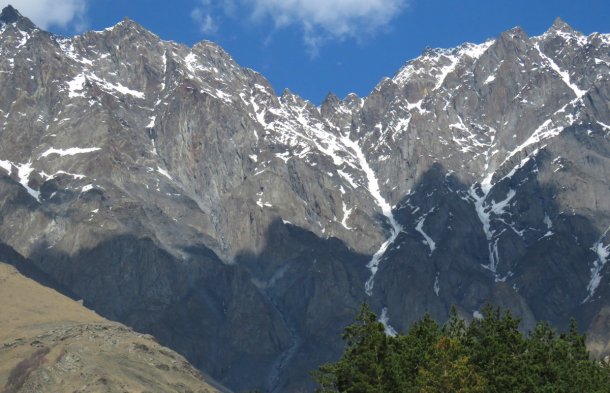 Highlights along the Georgian Military Highway