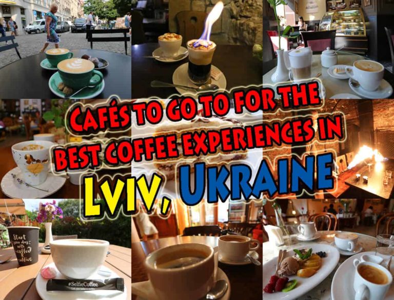 Cafés to go to for the best coffee experiences in Lviv, Ukraine