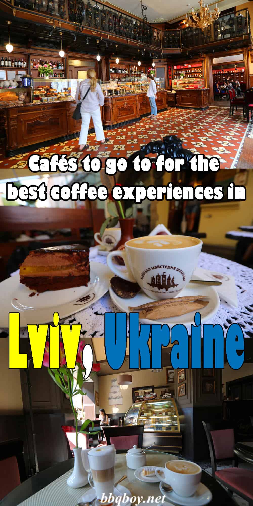 Cafés to go to for the best coffee experiences in Lviv, Ukraine