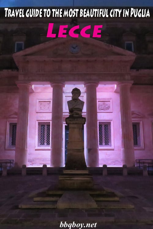 Travel guide to the most beautiful city in Italy’s Puglia region: Lecce