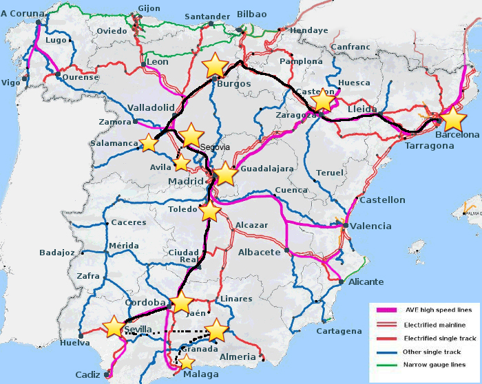 How to plan a Trip to Spain - The Travels of BBQboy and Spanky